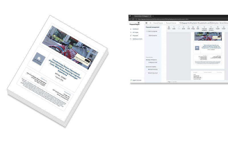 Proposal Engine: AEC Proposal Writing Without the Panic