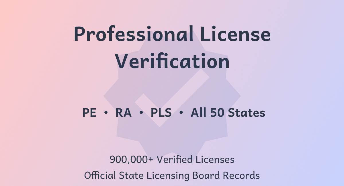 Submit Your Professional License Profile | Create Badge ID